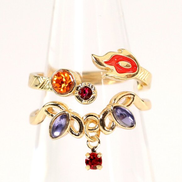 Jewelry | Demon Slayer Kimetsu No Yaiba Double Ring Rengoku Kyoujuro ...